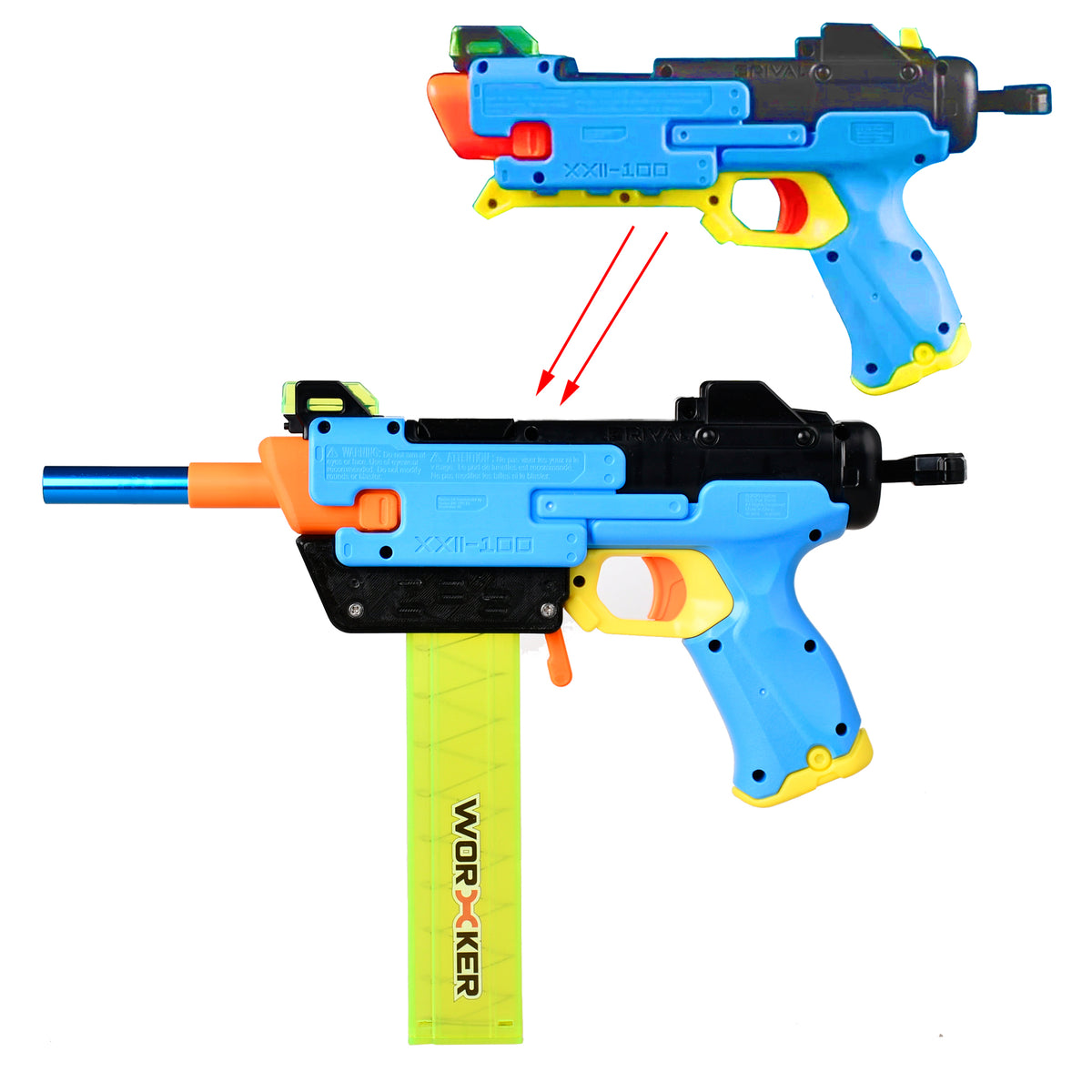 MOD YOUR NERF RIVAL FATE XXII-100 – JGCWorker