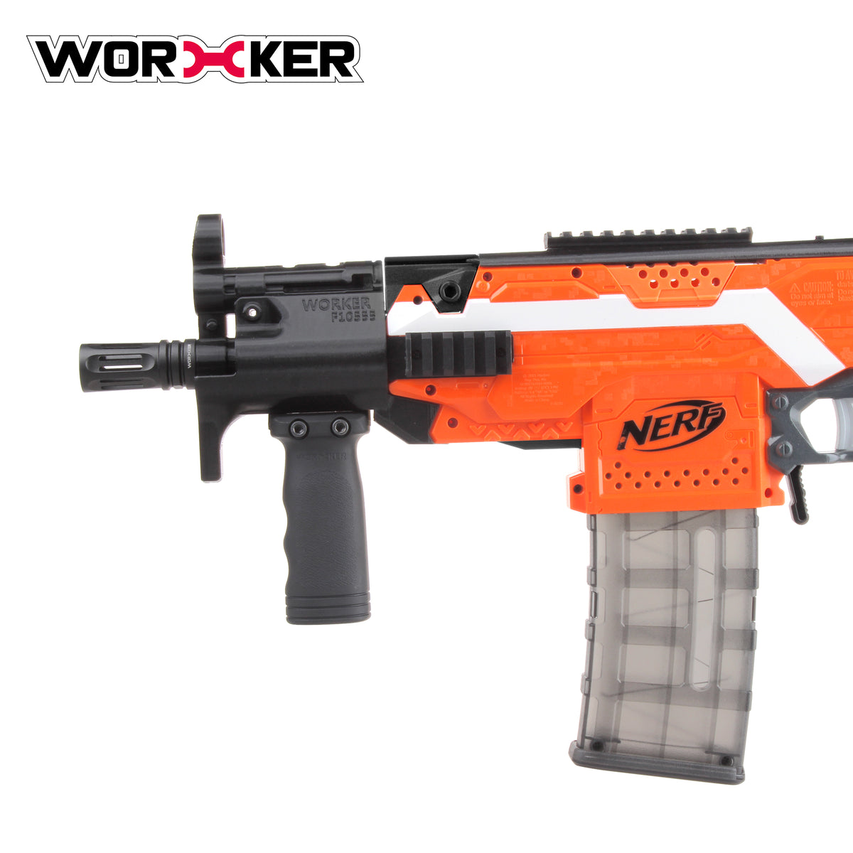 MP5-K Style Worker Mod Kits Set for Nerf N-Strike Elite Stryfe – JGCWorker