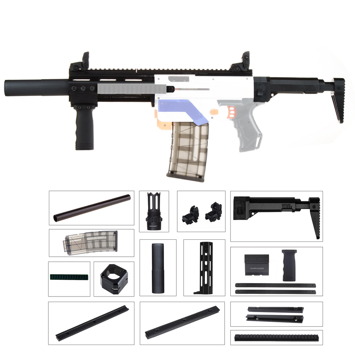 Nerf Guns Mod Kits Master-Professional Nerf Blasters Mate-Worker ...